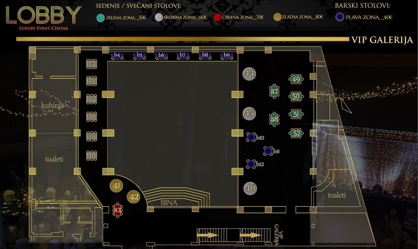 Lobby Event Centar | Belgrade Restaurants