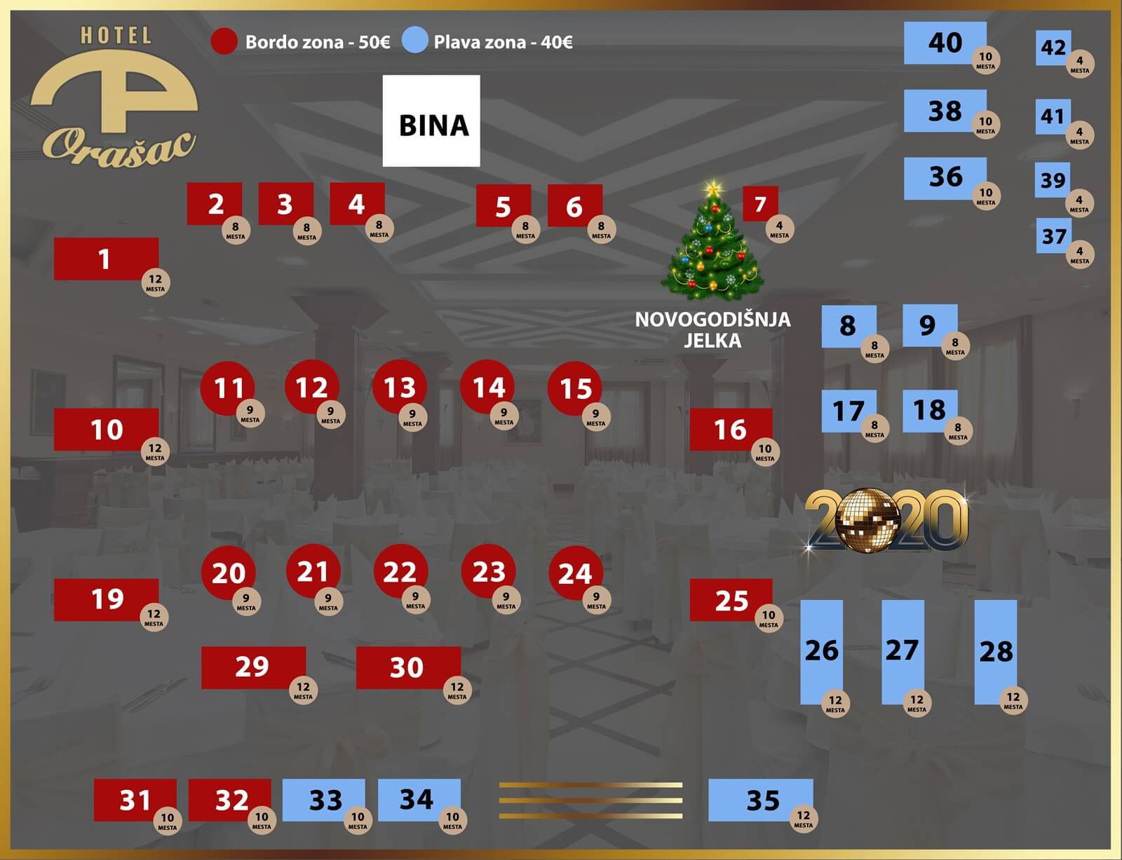 Hotel Orašac - Doček Nove godine 2020 Beograd - Nova Godina 2020 ...