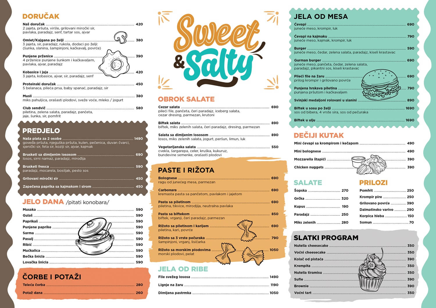 Sweet & Salty, Novi Beograd - Rezervacije: 066/00-44-88 | Restorani Beograd